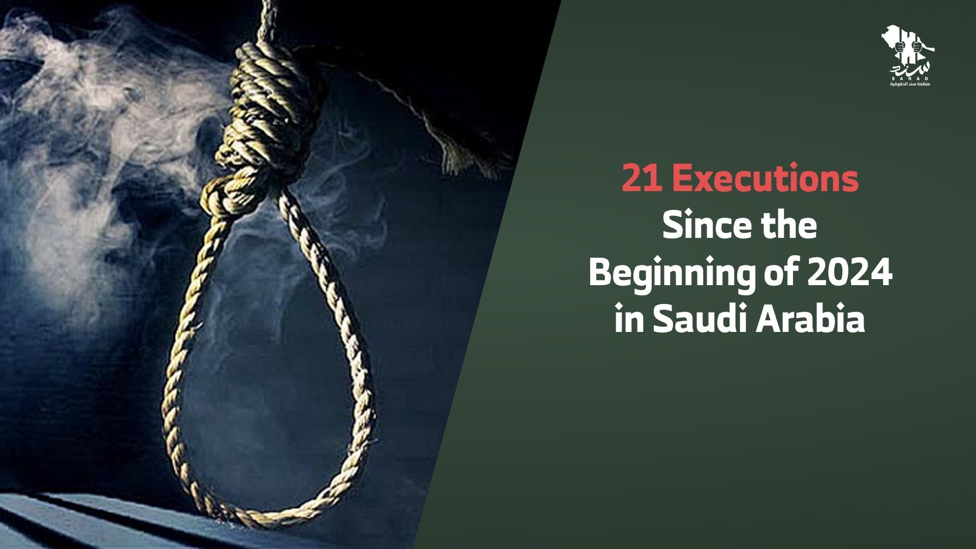 21 Executions Since the Beginning of 2024 in Saudi Arabia - Sanad ...