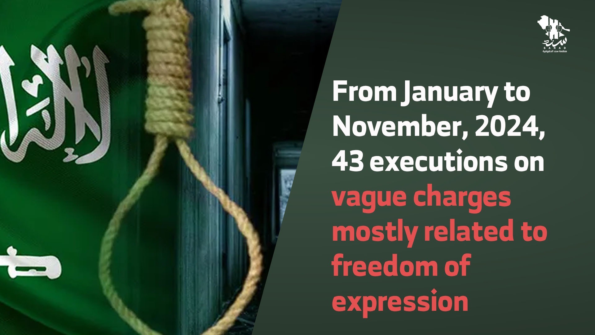From January to November, 2024, 43 executions on vague charges mostly ...
